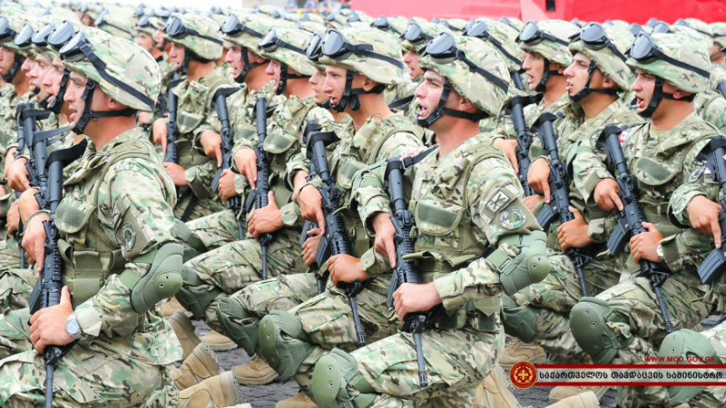 Georgia Marks 30th Anniversary of Armed Forces - Georgia Today