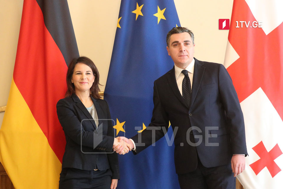 Extended meeting underway between FMs of Germany and Georgia - Georgia ...