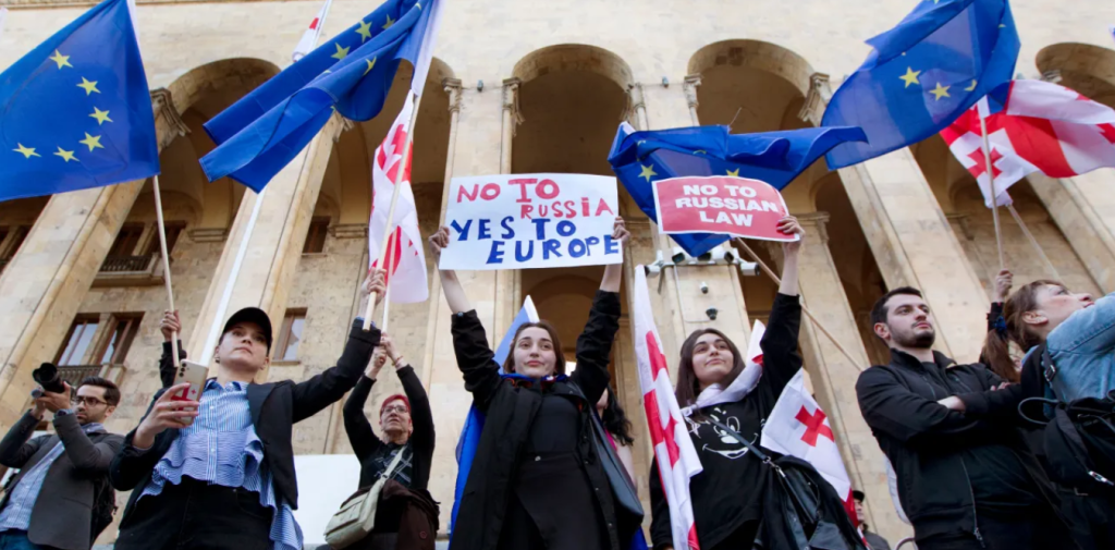 Georgian Dream to give final vote on "Russian" law at 12pm, protests ...
