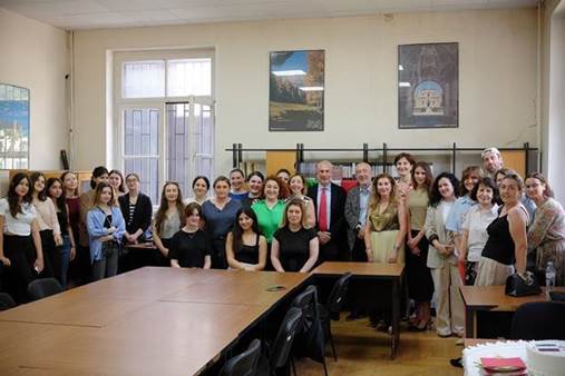 Ambassador of Italy Massimiliano D'Antuono meets with professors and ...